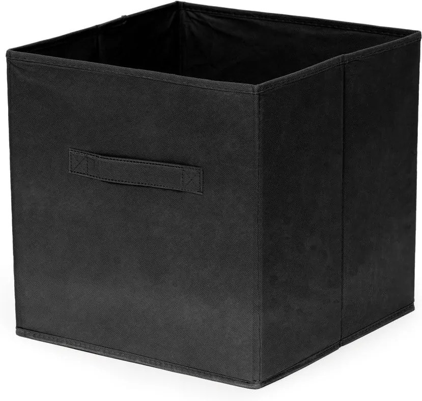 Černý skládatelný úložný box Compactor Foldable Cardboard Box
