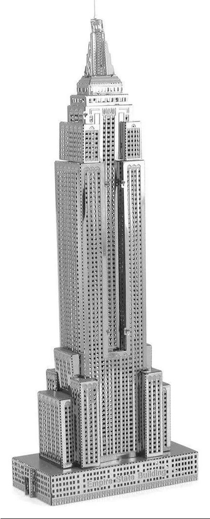 3d puzzle metal earth 3d puzzle empire state building (iconx)