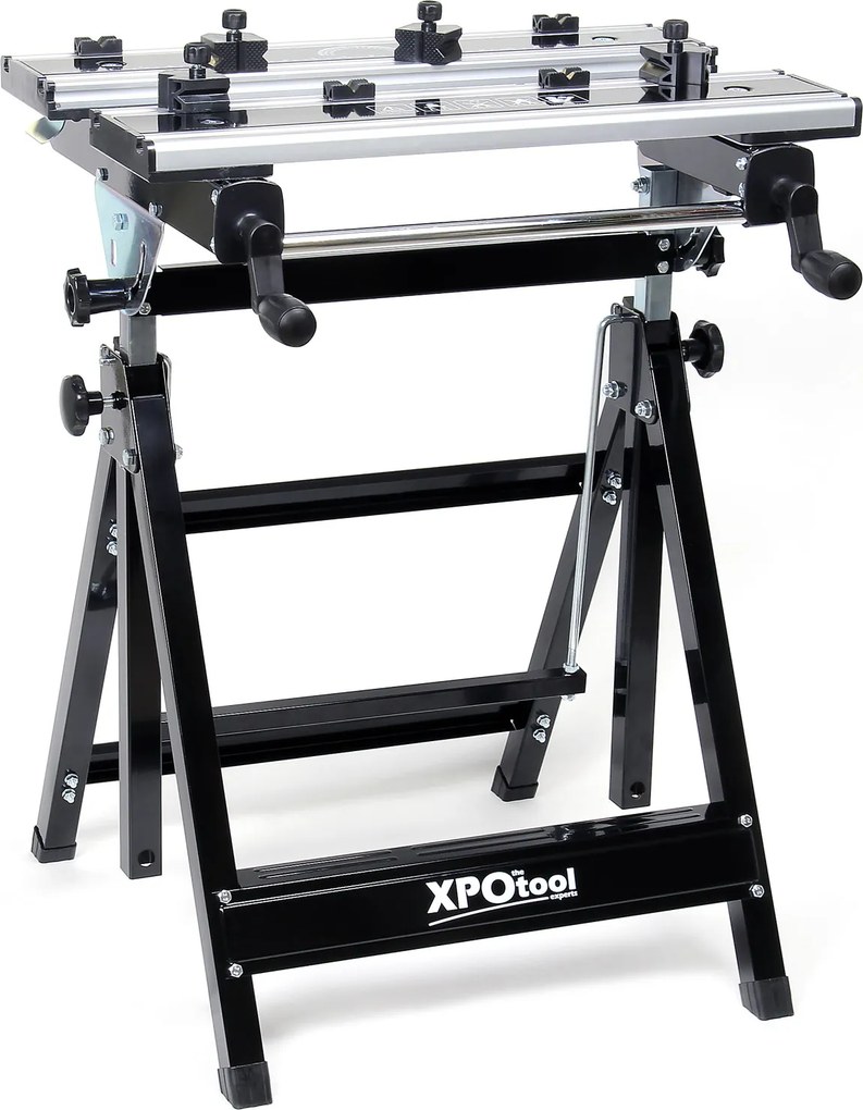Pracovní stůl Wiltec – 100 kg, 77 - 107 cm (62808)