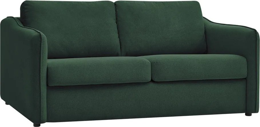 Zelená pohovka na každodenní spaní/rozkládací 178 cm Lenny – Bobochic Paris
