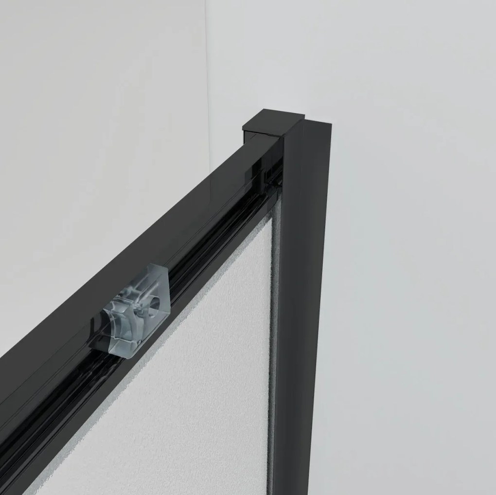 NICOL COMBI Black 90x70 grape Sprchový kout s posuvnými dveřmi