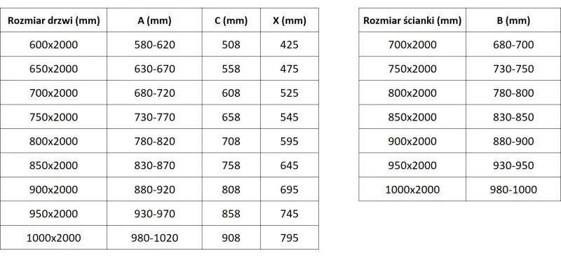 Mexen Exo, sprchový kout s křídlovými dveřmi 80 x 80 cm, 6mm čiré sklo, chromový profil, 8181-080-080-01-00