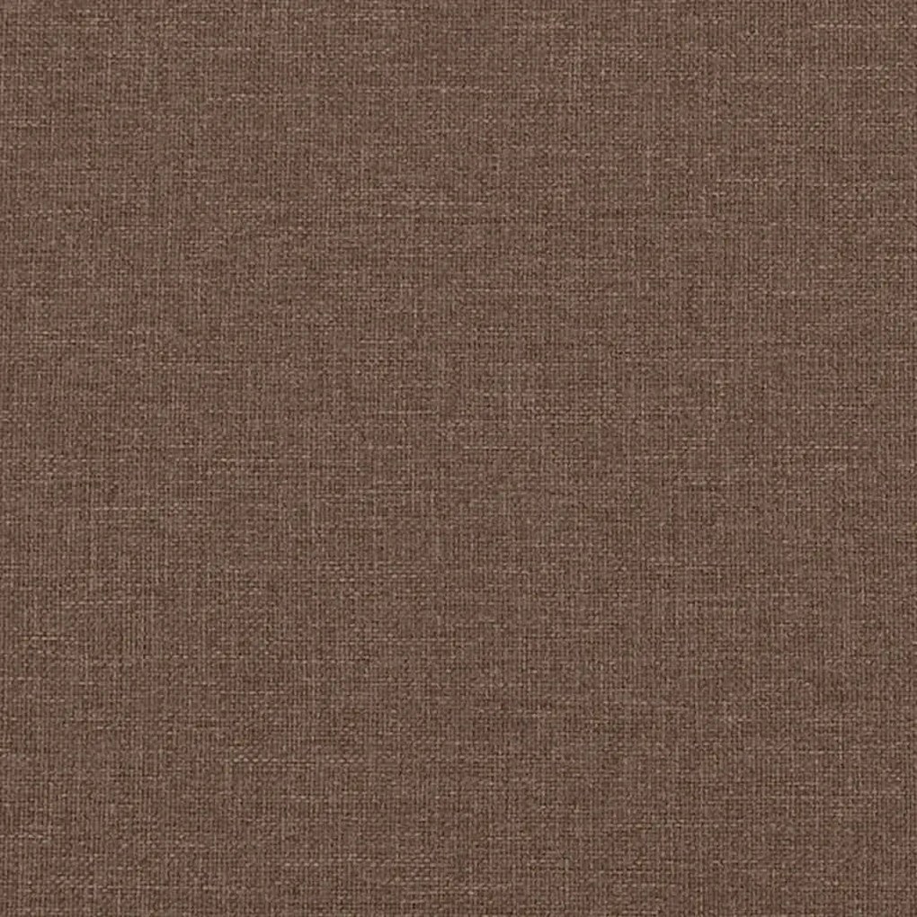 Masážní křeslo hnědé textil 339096