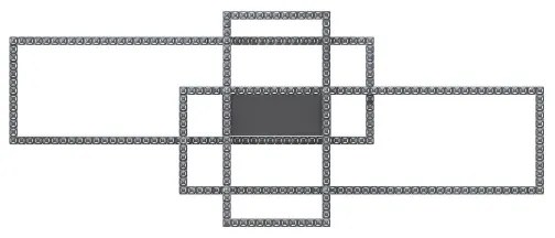 Zuma Line MX7907-3B-3BT- LED Stropní svítidlo ERVI LED/52W/230V 2700-6000K černá
