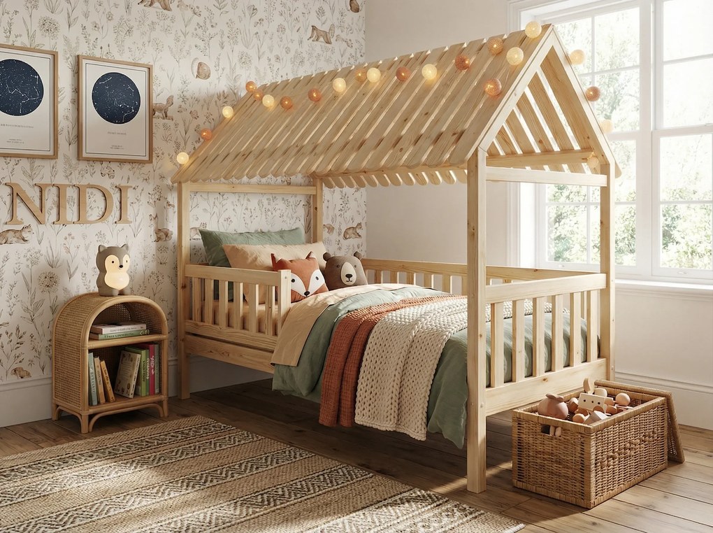 Rkids | Dětská postel Nidi Přírodní