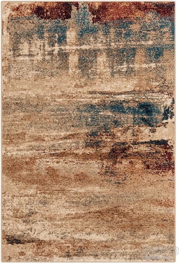 Breno Kusový koberec ISFAHAN ABRIO Dark Beige, 240x340 cm, Vícebarevné/Béžová