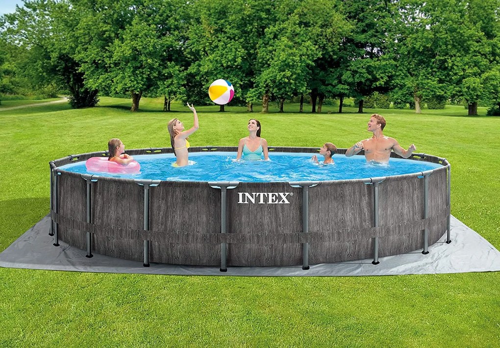 INTEX GREYWOOD PRISM FRAME PREMIUM POOLS Bazén 549 x 122 cm s filtrací 26744GN