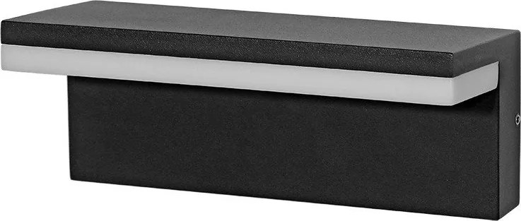 LED2 5400154D LED2 Venkovní nástěnné svítidlo HUGO II, A DALI/PUSH 9W 3000K/4000K antracit - LED2 Lighting