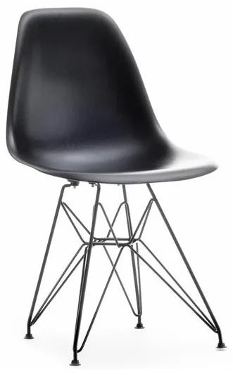 design4life Jídelní židle MOBI Černá
