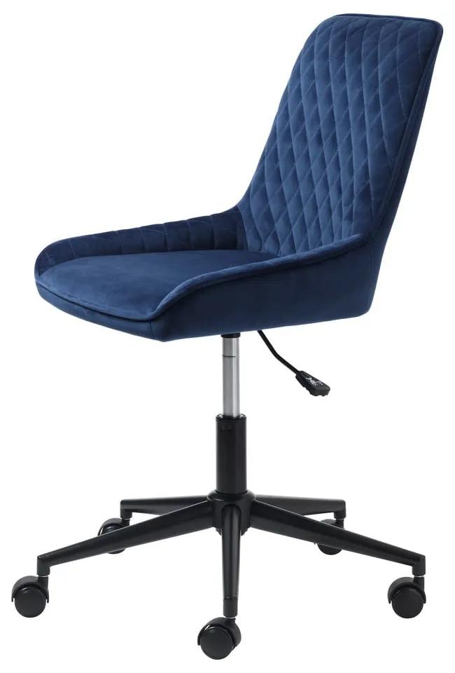 Modrá pracovní židle Unique Furniture Milton