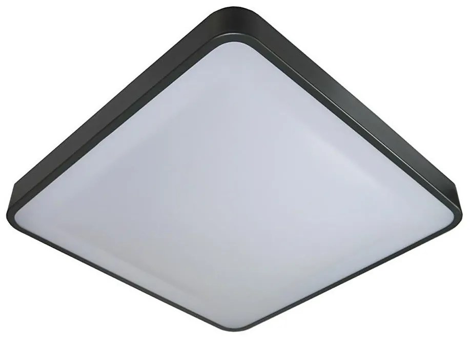 LED Stropní svítidlo se senzorem WILTON LED/24W/230V antracit