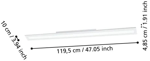 Eglo 900048 - LED Stmívatelné stropní svítidlo SALOBRENA-Z LED/33,5W/230V bílá