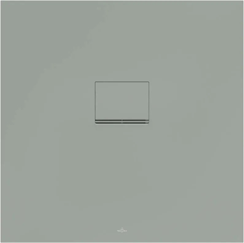 Villeroy & Boch Squaro Infinity - Sprchová vanička, 90x90 cm, Morning Green UDQ9090SQI1V-R8