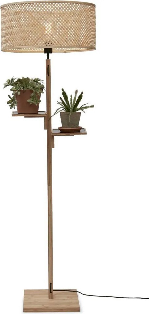 XXXLutz STOJACÍ LAMPA, 50/50/158 cm Good & Mojo - Online Only svítidla - 004315017619