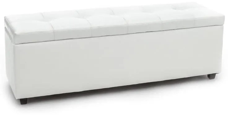 Tomasucci Taburet s úložným prostorem NICE WHITE 44x140x47cm,bílý