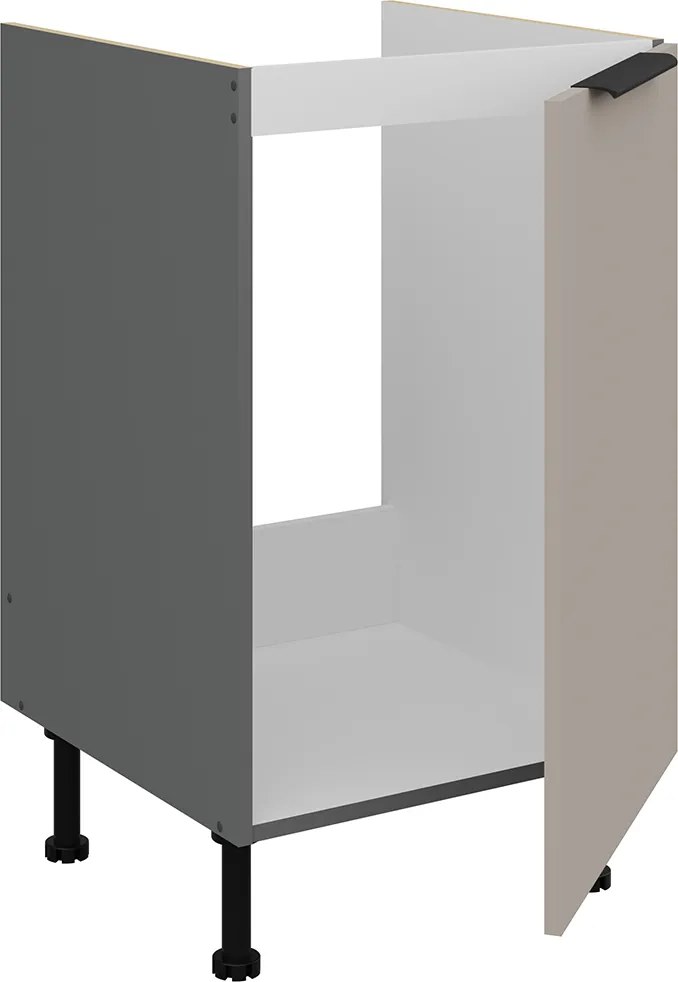 ARIA ta | dolní skříňka 50 ZL 1F dřezová | 50 cm | ANTI FINGERPRINT povrch | antracit/béžová
