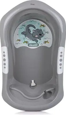 CHIPOLINO Vanička se stojanem Noemi 90cm Grey
