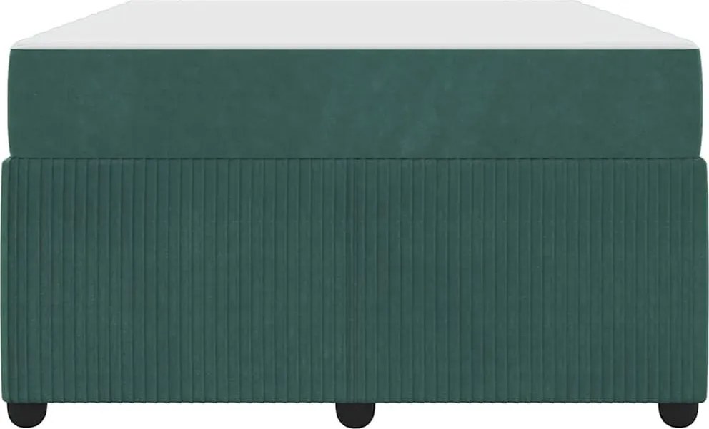 Rám postele Tmavě zelená 120 x 190 cm textil 3398376