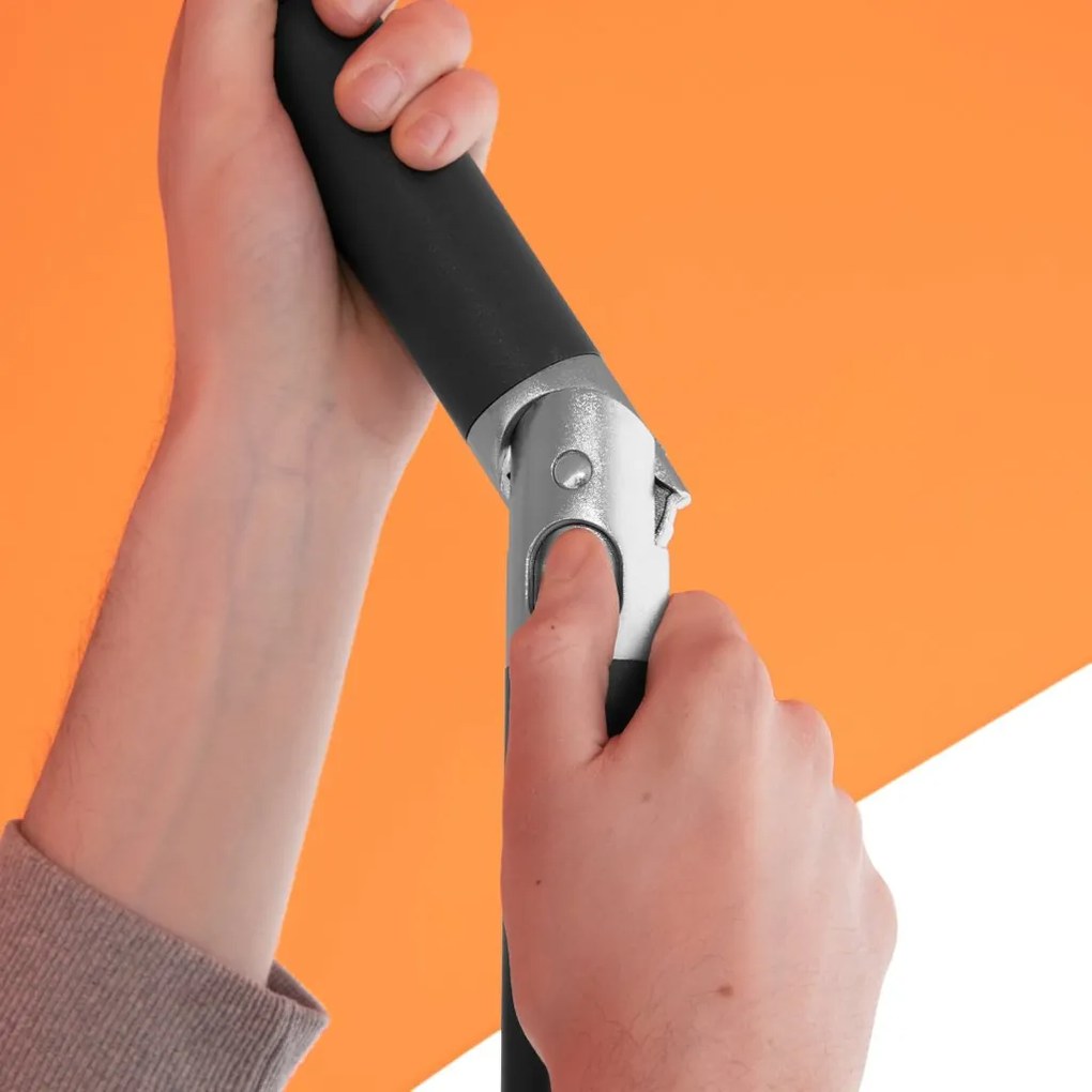 Doppler myZone Push Up zahradní slunečník 300 cm oranžová