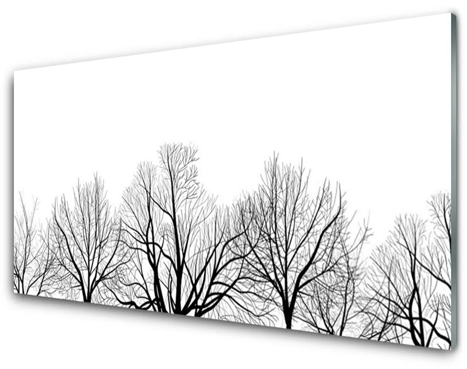 Obraz na skle Stromy Rostlina Příroda 120x60 cm