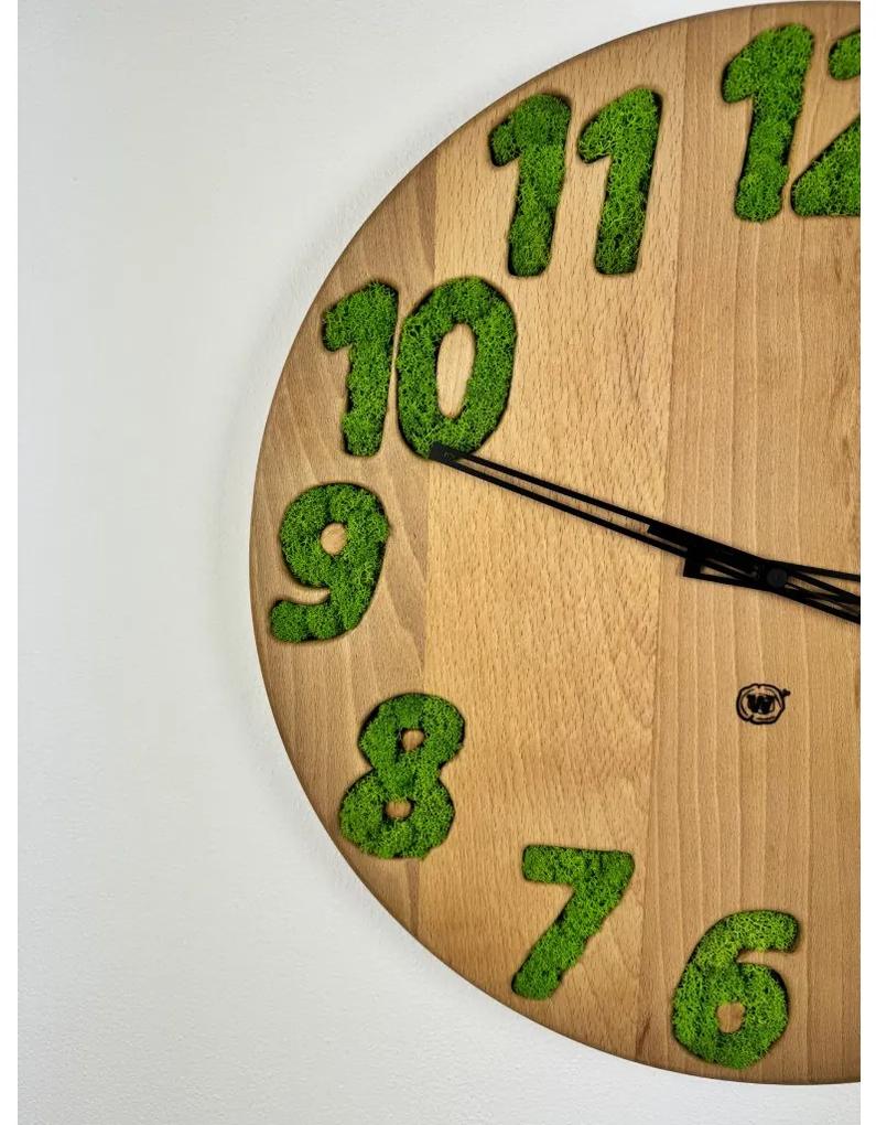 Woodlaf Dřevěné nástěnné hodiny Xenia