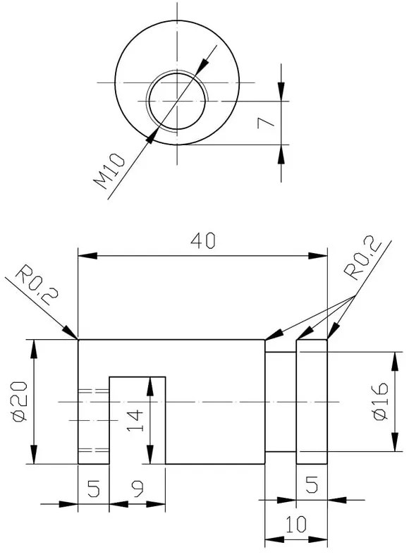 Matně černý závěsný mosazný háček – Sapho