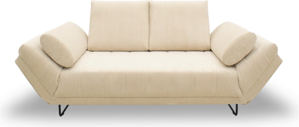 XXXLutz ROZKLÁDACÍ POHOVKA, textil, krémová MID.YOU - Rozkládací pohovky - 001776018103