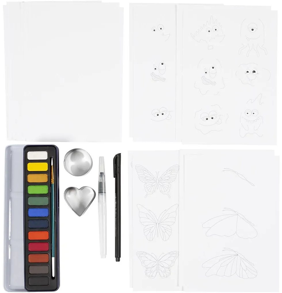 Creativ Company Kreativní sada Craft Kit Watercolour
