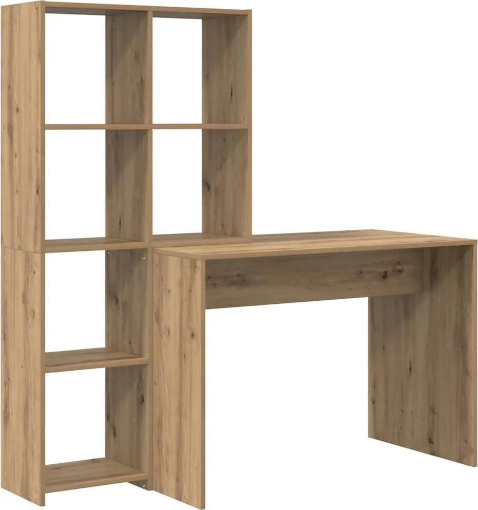 Stůl Artisanový dub 138,5 x 55 x 143 cm Kompozitní dřevo 3337256