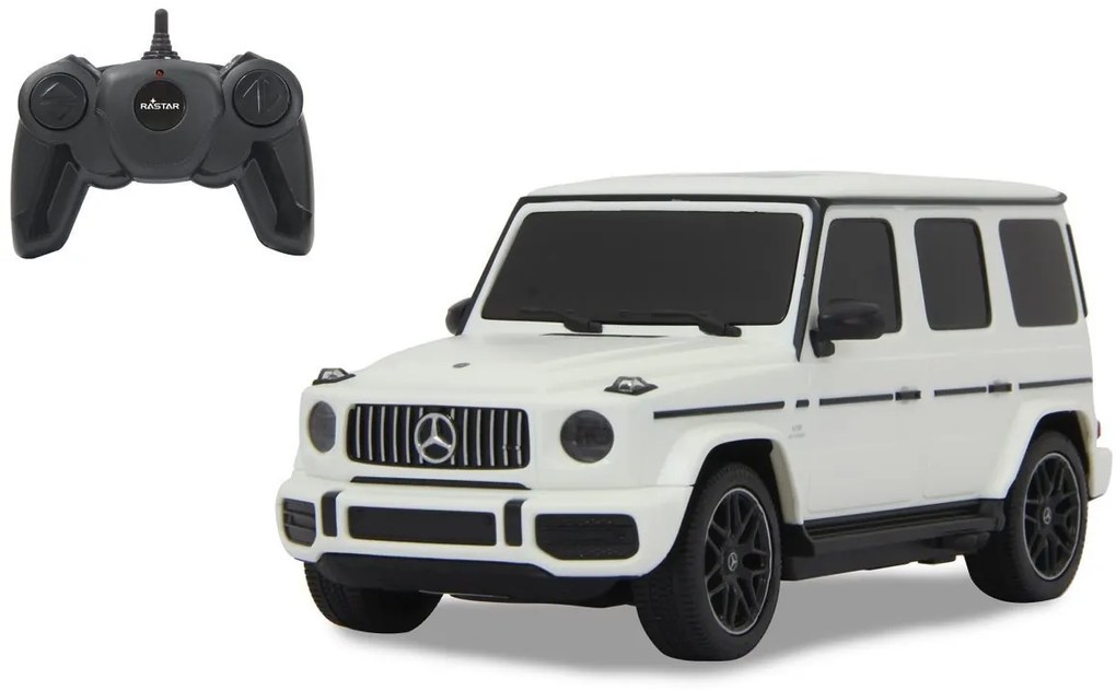 Rc auto jamara mercedes-amg g 63, 27 mhz, 1:24 bílý
