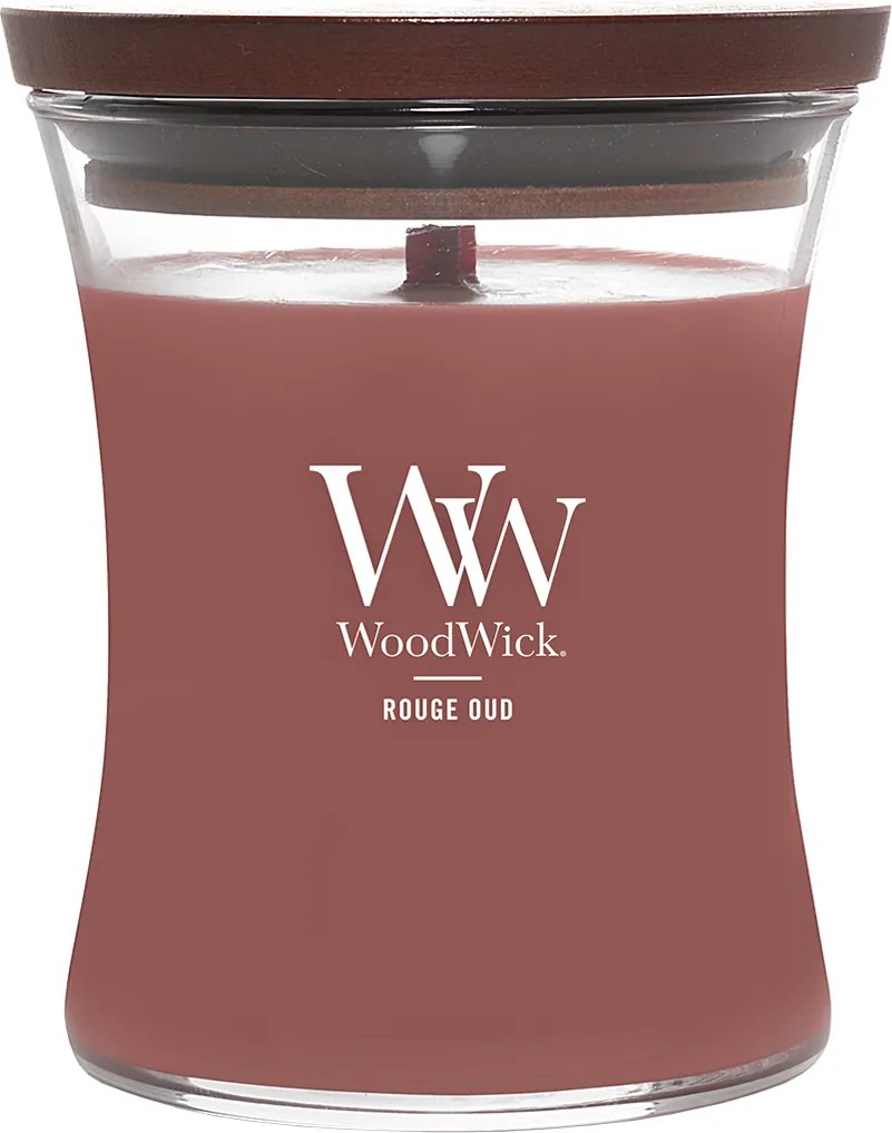 WoodWick svíčka Rouge Oud Velikost: střední 275 g