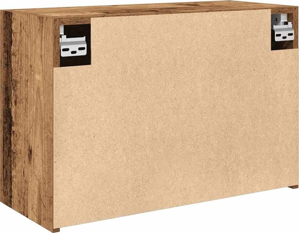 vidaXL Koupelnová nástěnná skříňka 60 x 25 x 40 cm kompozit [860070] Barva: dub sonoma