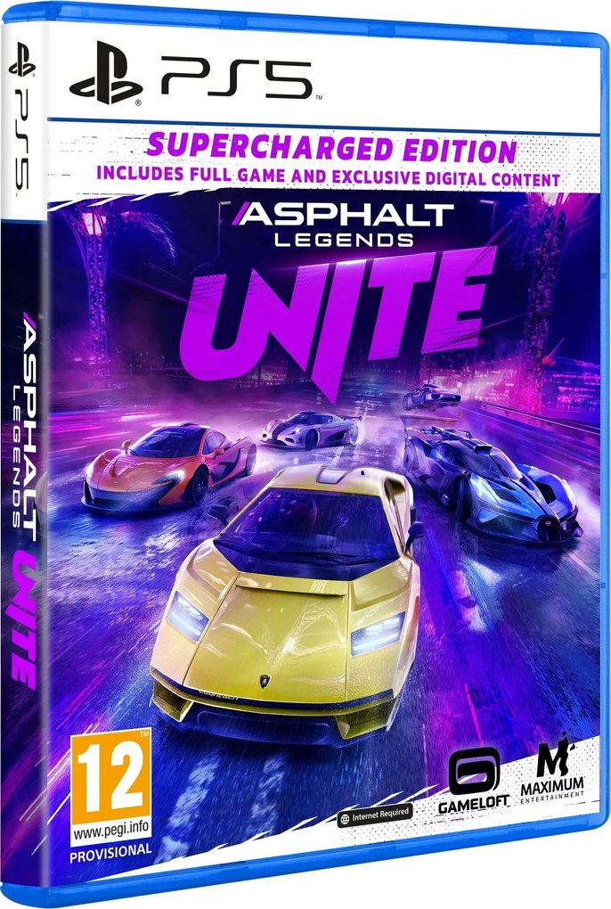 Hra na konzoli asphalt legends unite: supercharged edition - ps5