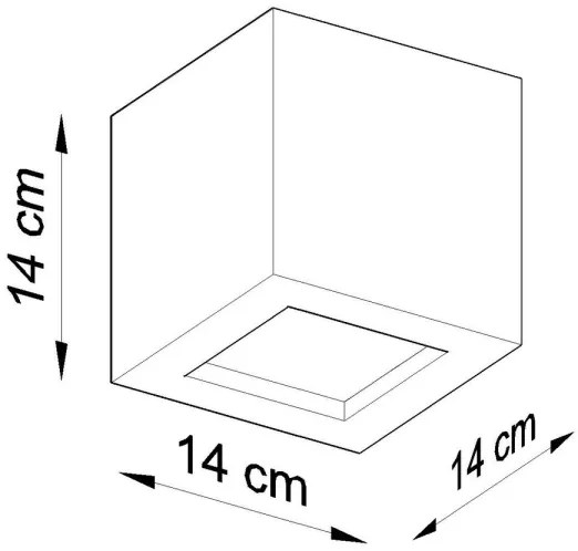 Sollux SL.0005 - Nástěnné svítidlo LEO 1xE27/60W/230V bílá
