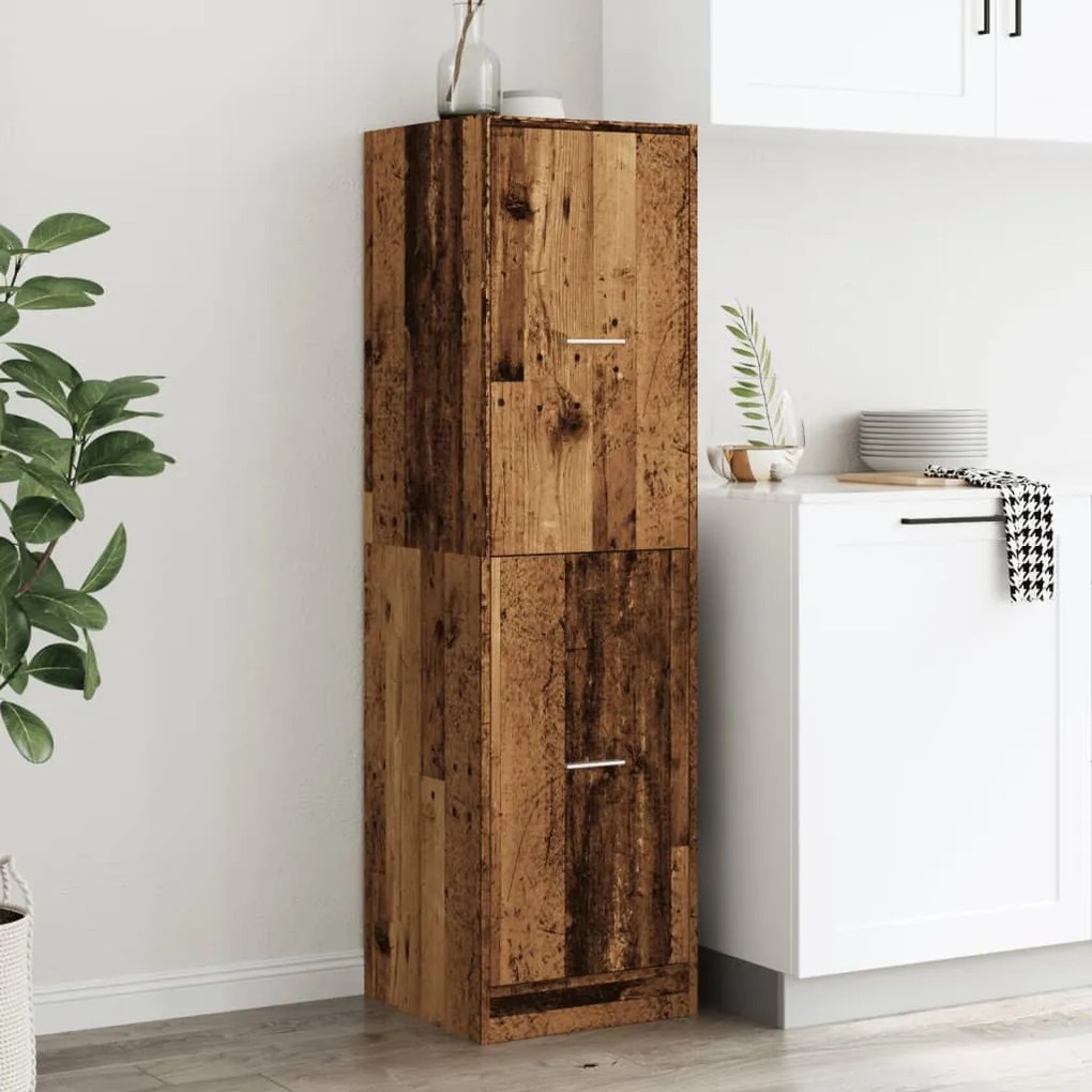 Skříňka na léky old wood 40 x 41 x 144,5 cm kompozitní dřevo 3309643