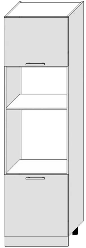 Kuchyňská Skříňka Bono D60pk Mv 2133 Pl bílá alaska/bílá
