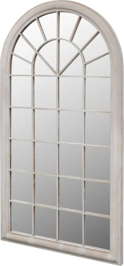 vidaXL Zahradní zrcadlo rustikální oblouk 60 x 116 cm interiér i exteriér [41224]