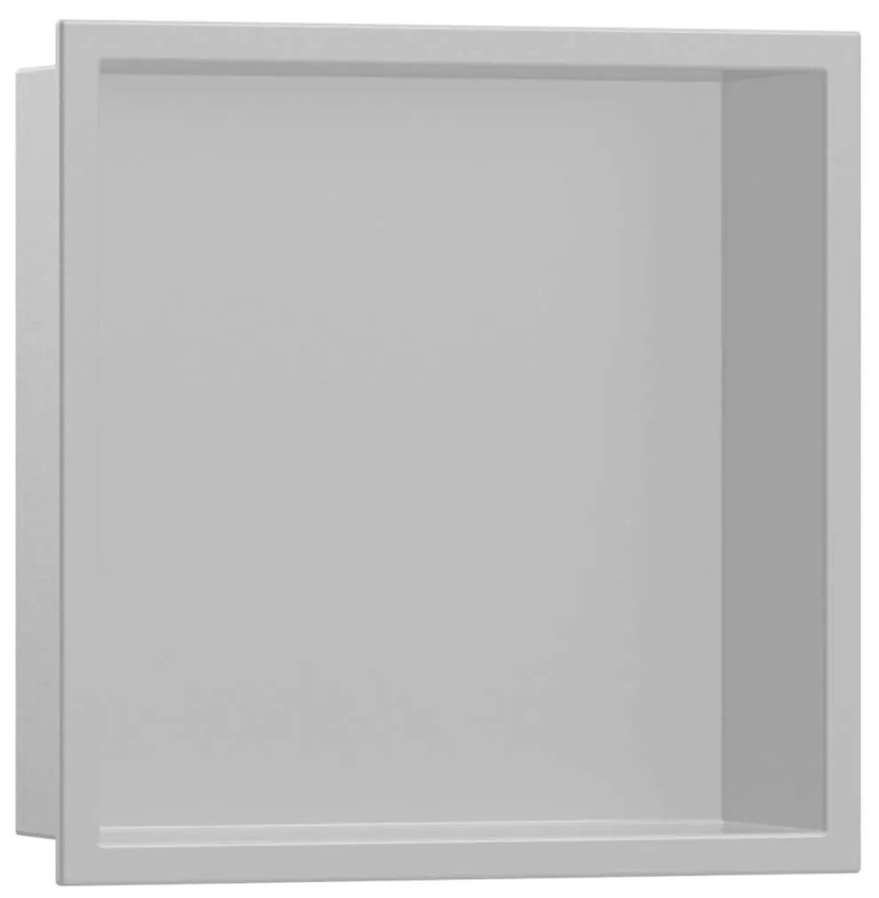Hansgrohe XtraStoris Original - Výklenek do stěny s rámem, 30x30x10 cm, betonově šedá 56061380