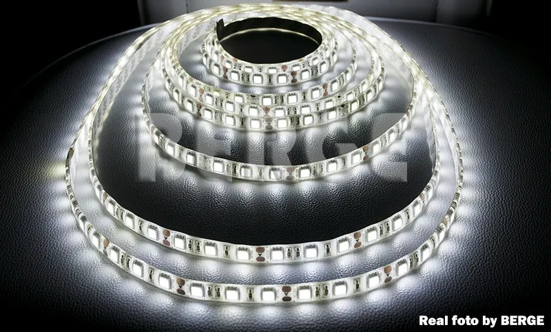 ECOLIGHT LED pásek - SMD 5050 - 5m - 60LED/m - 14,4W/m - studená bílá