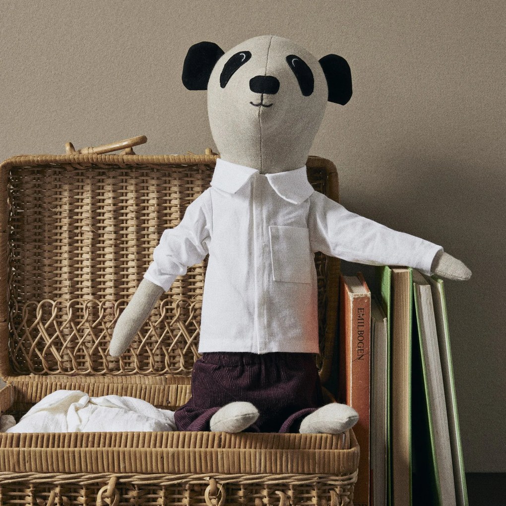 Ferm Living Panda Teddy natural