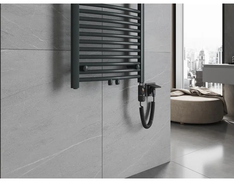 Mexen Ares, elektrické topné těleso 1800 x 600 mm, 900 W, antracitová, W102-1800-600-2900-66