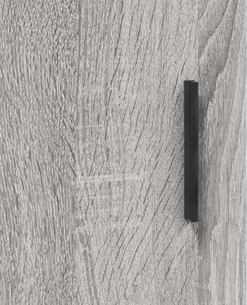 vidaXL Nástěnná skříňka 69,5 x 34 x 90 cm [828498] Barva: šedá sonoma