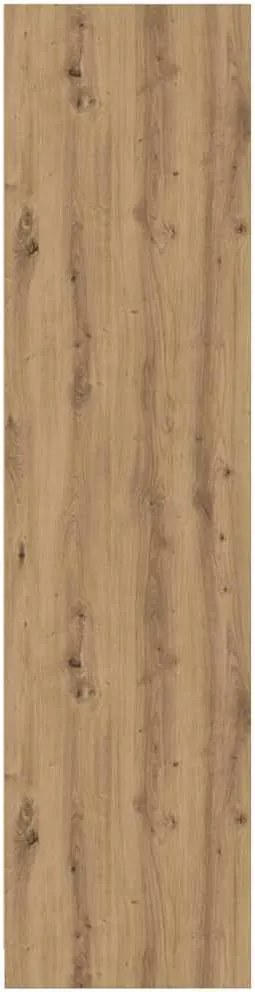 Šatní skříň dub artisan 100 x 50 x 200 cm kompozitní dřevo 3318627