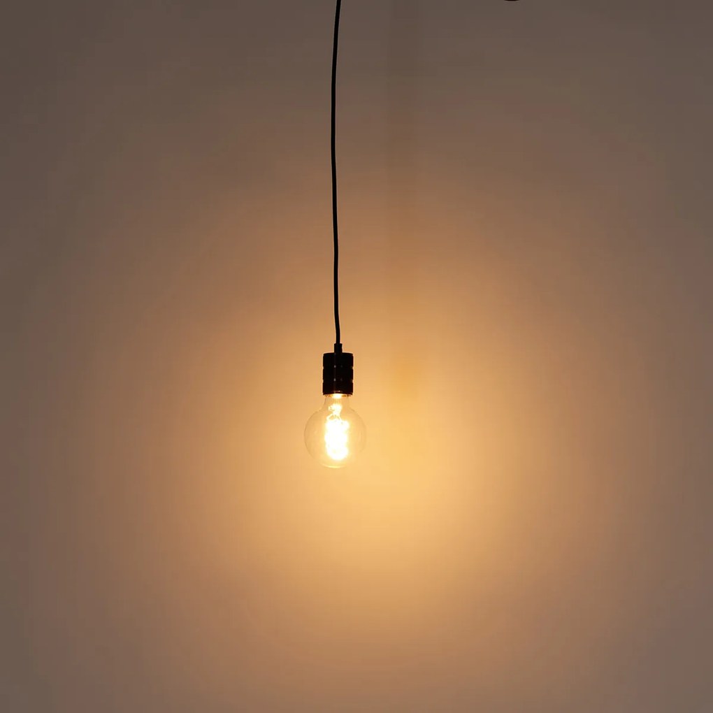 Závěsná lampa tmavě bronzová pro kolejnicový systém 1-fázový - Iconic Cavalux