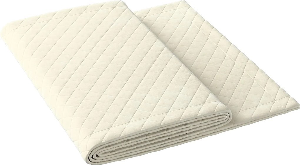Hotelový přehoz – běhoun Velvet 60x200 cm barva krémová látka lesklé, sametová