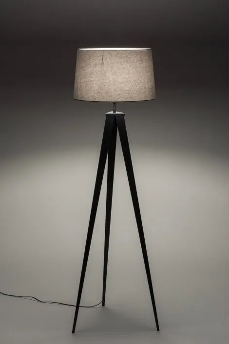 Stojací lampa Kohlmann Limited Grey Dia