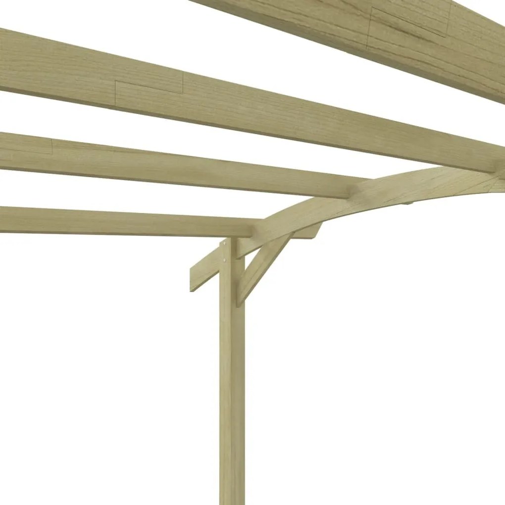 vidaXL Zahradní pergola impregnovaná borovice 180 x 197 x 210 cm [44926]