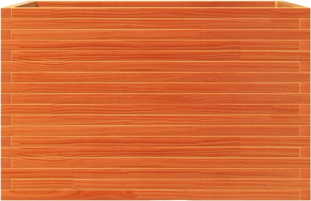 Zahradní truhlík voskově hnědý 110x60x68,5 cm masivní borovice 3282506