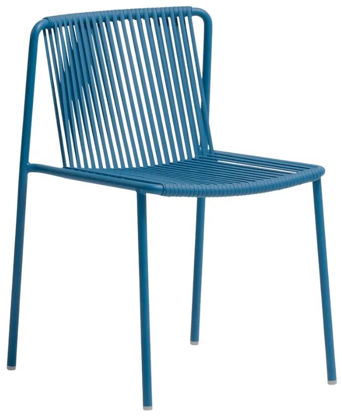OnaDnes -20% Pedrali Modrá kovová zahradní židle Tribeca 3660