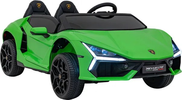 Elektrické autíčko Lamborghini Revuelto XL zelené